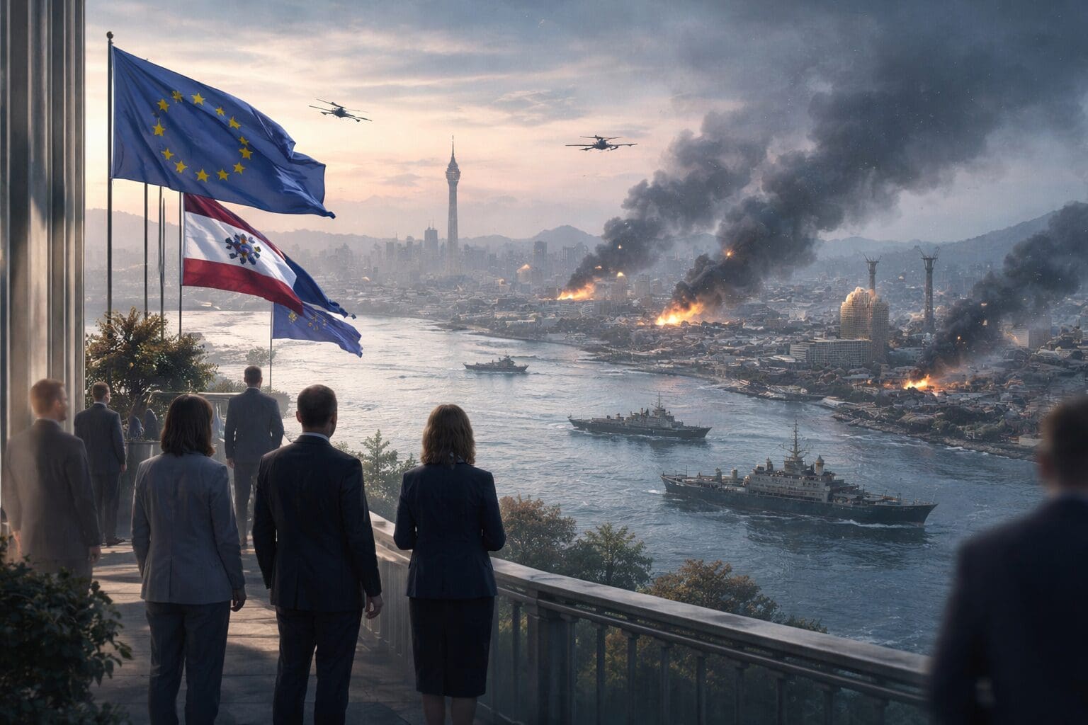 Guerre, légalité et silence : l’Europe et les frappes américano ...